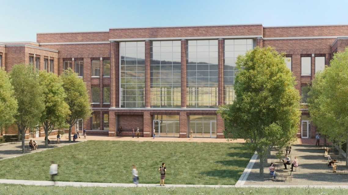 Our Home, the New Hugh Merrill Hall - College of Business and Industry